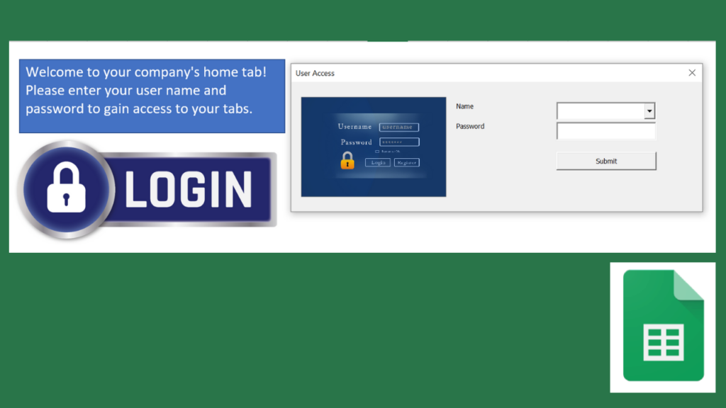 User login access control
